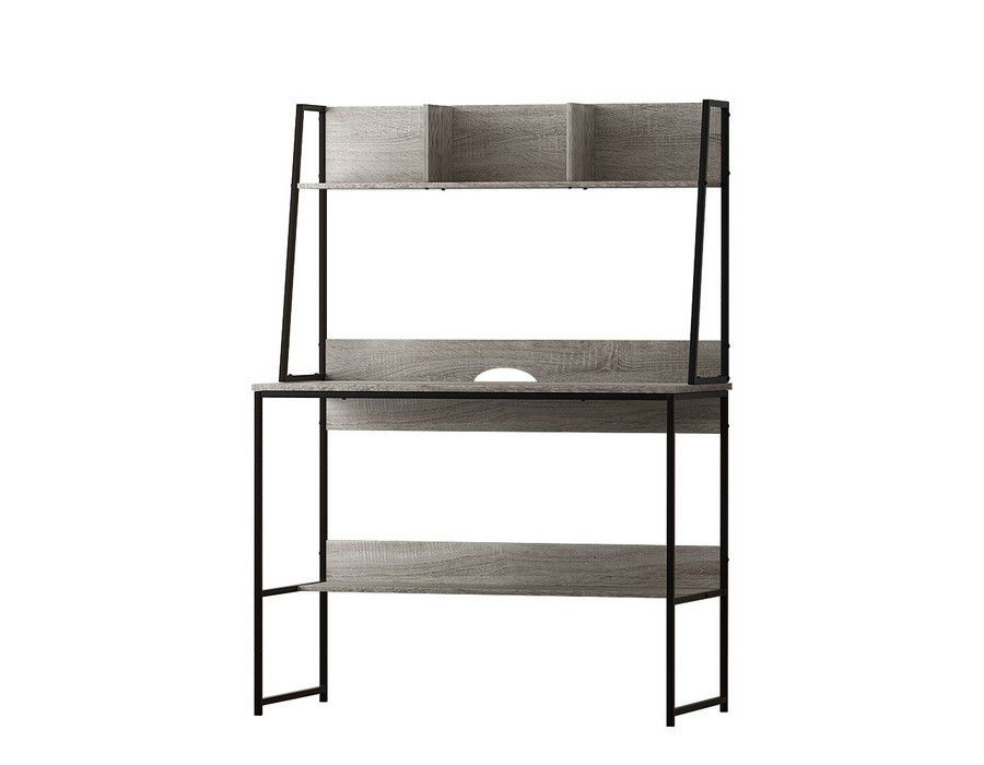 Buy Desk Well-built Computer Table Workstation Sturdy Durable Grey ...